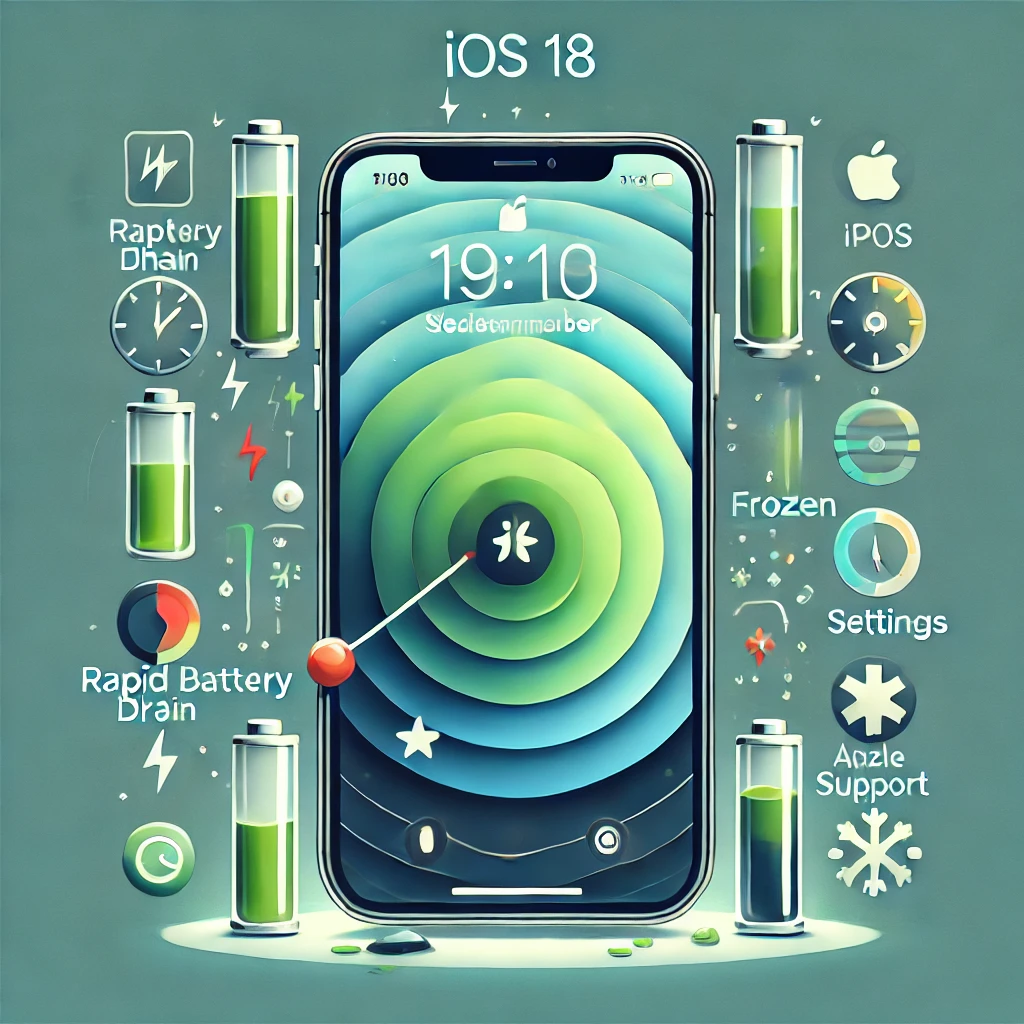 iOS 18 Issues: Battery Health, Screen Problems, & Green Screen